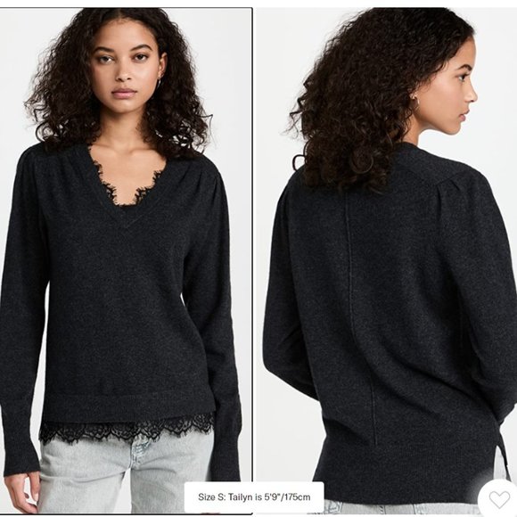 Brochu Walker | Sweaters | Nwt Brochu Walker Marcella Lace V Looker ...